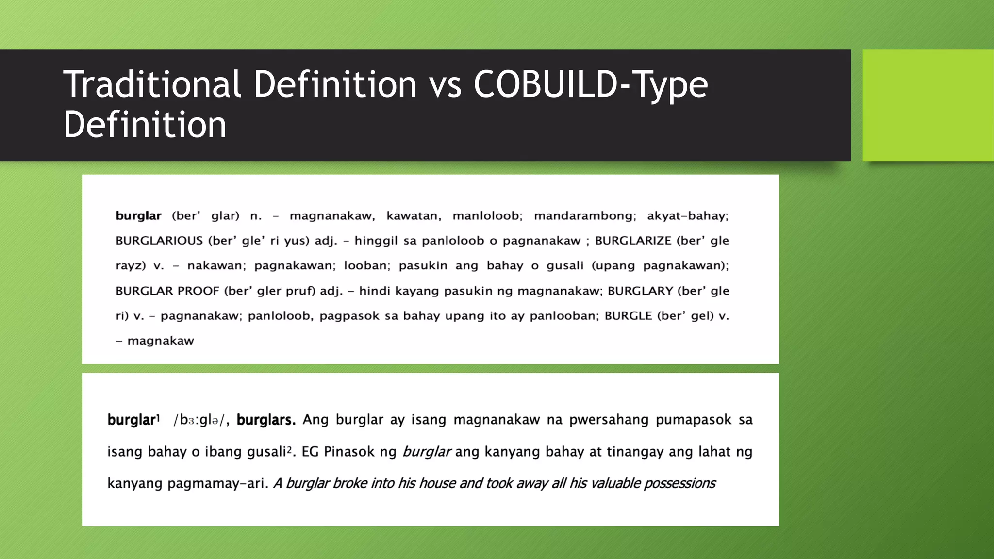 Pronunciation and philippine dictionaries (philippine lexicography) | PPT