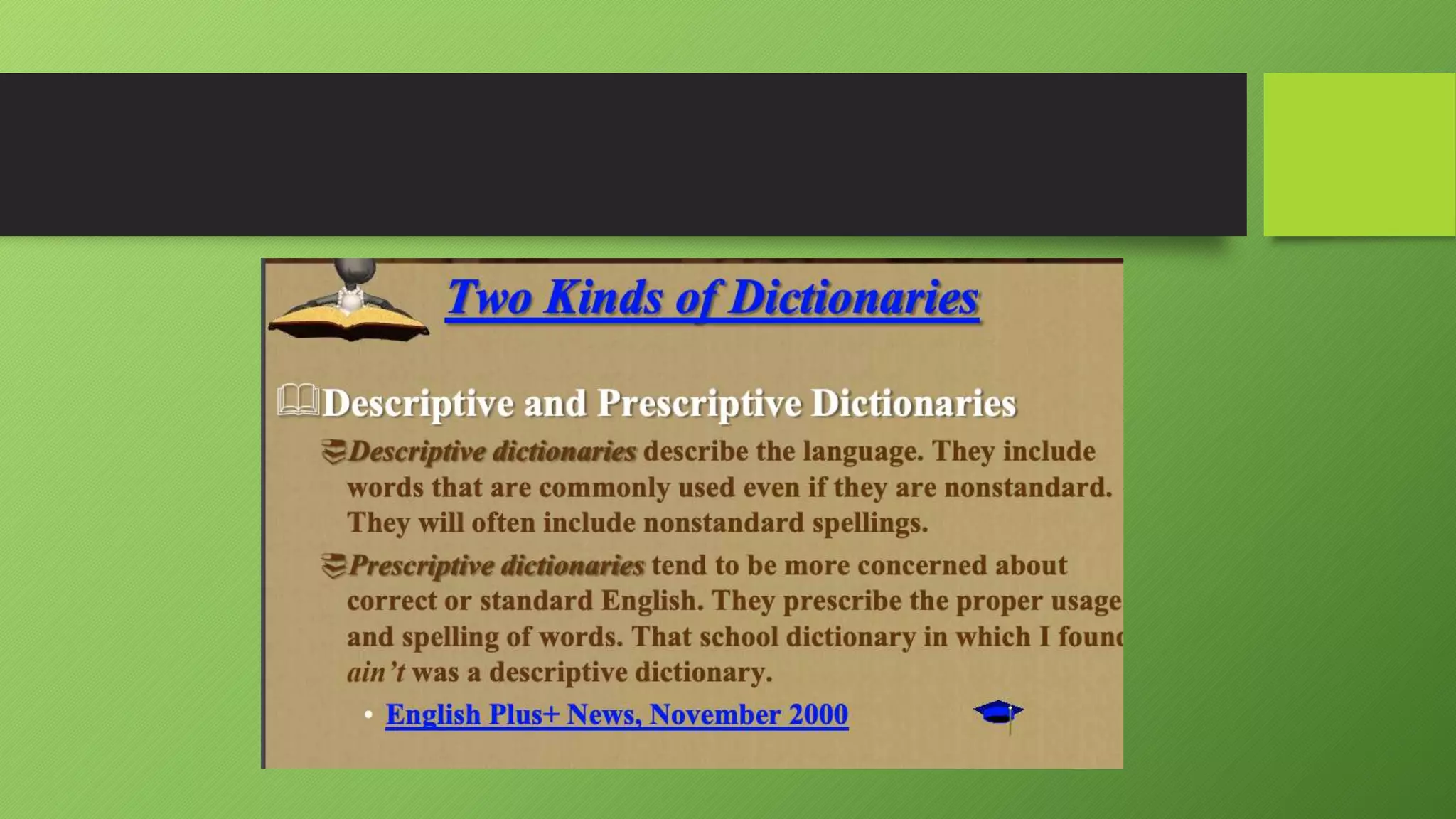 Pronunciation and philippine dictionaries (philippine lexicography) | PPT