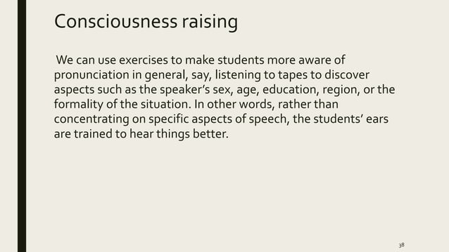 Pronunciation chapter 4 | PPT