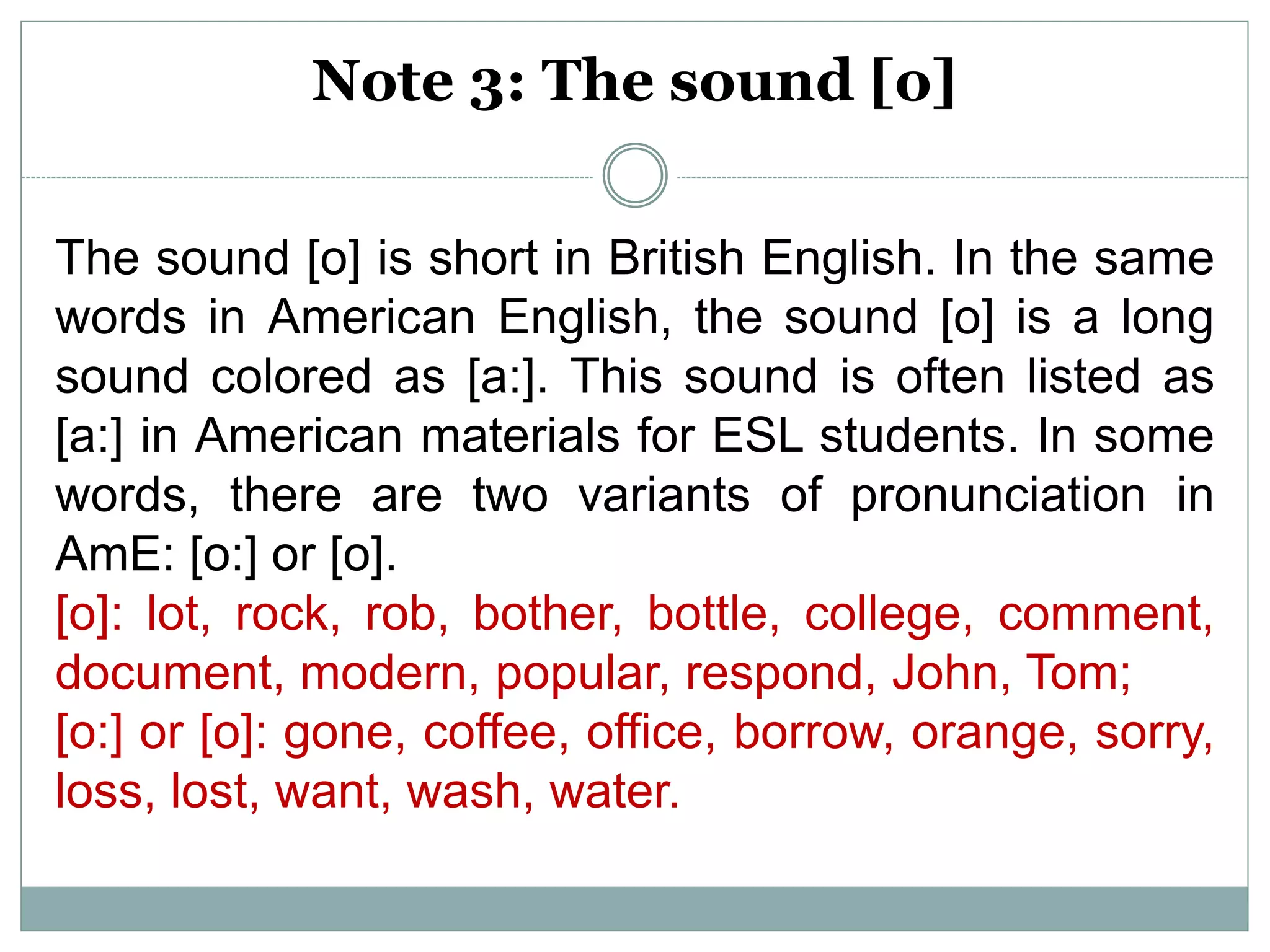 Pronunciation (Consonant Letter) | PPT