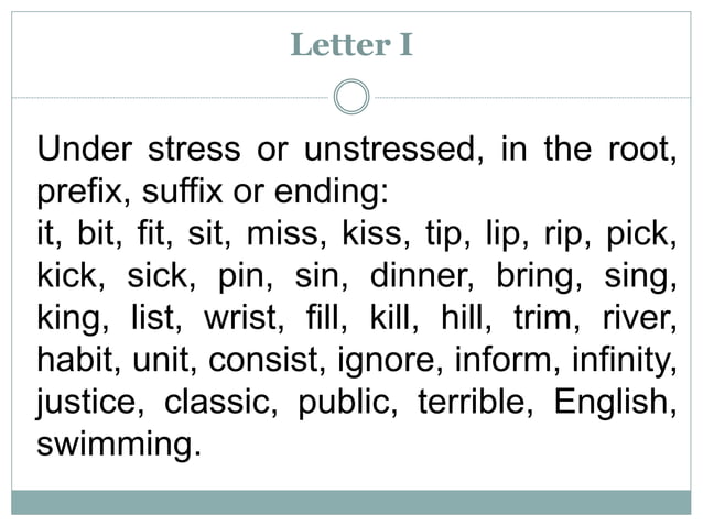 Pronunciation (Consonant Letter) | PPT