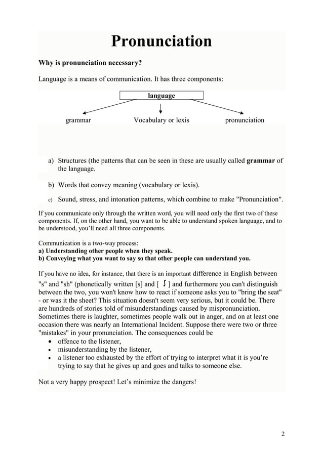 Pronunciation exercises | PDF | Free Download