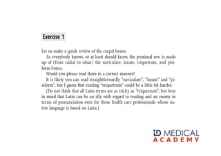 Pronunciation For Medical English | PDF