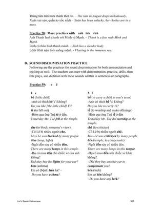Pronunciation guide and drills | PDF