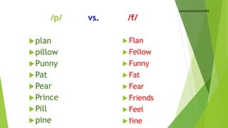 Pronunciation in English | PDF