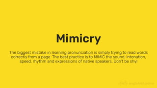 Pronunciation Lesson 2 Connected Speech and Mimicry.pptx.pdf