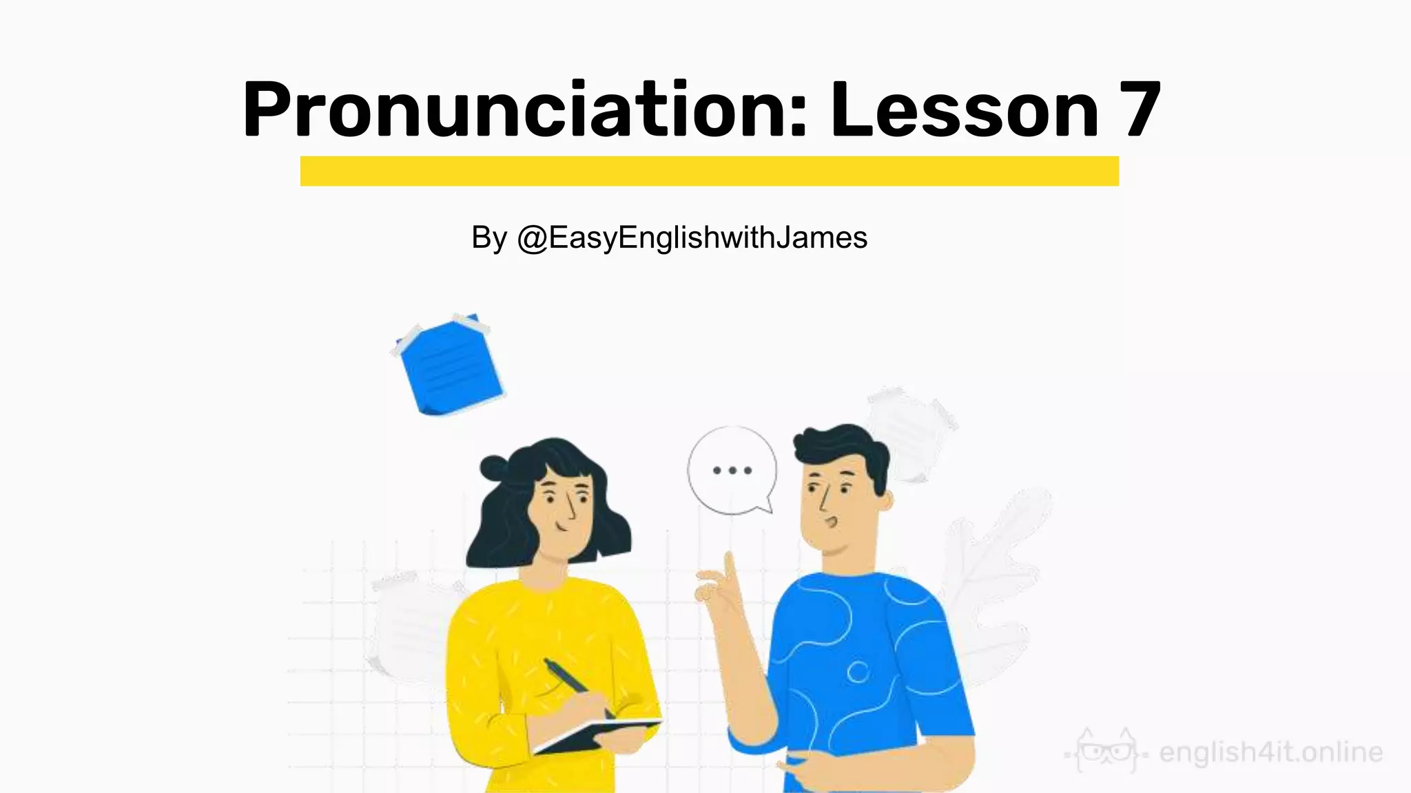 Pronunciation Lesson 7 Accents without video.pptx