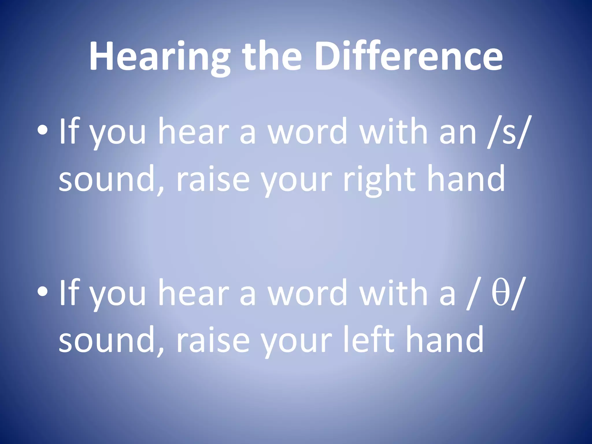 Pronunciation Lesson Plan | PPTX