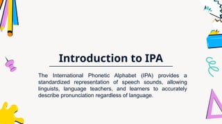 Pronunciation of English Sounds - Vowels and Pulmonic Sounds | PPT
