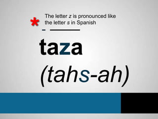 Pronunciation rules | PPTX