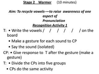 Pronunciation Session | PPTX