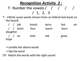 Pronunciation Session | PPTX