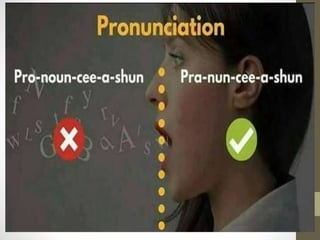 Pronunciations of different words | PPTX
