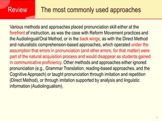 Pronunciation strategies | PPT