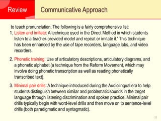 Pronunciation strategies | PPT
