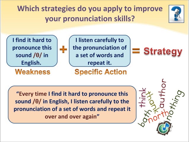 Pronunciation strategies | PPT