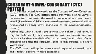 Pronunciation (Vowel) | PPT