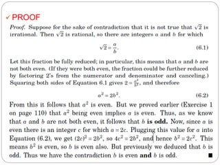 Proof By Contradiction Example