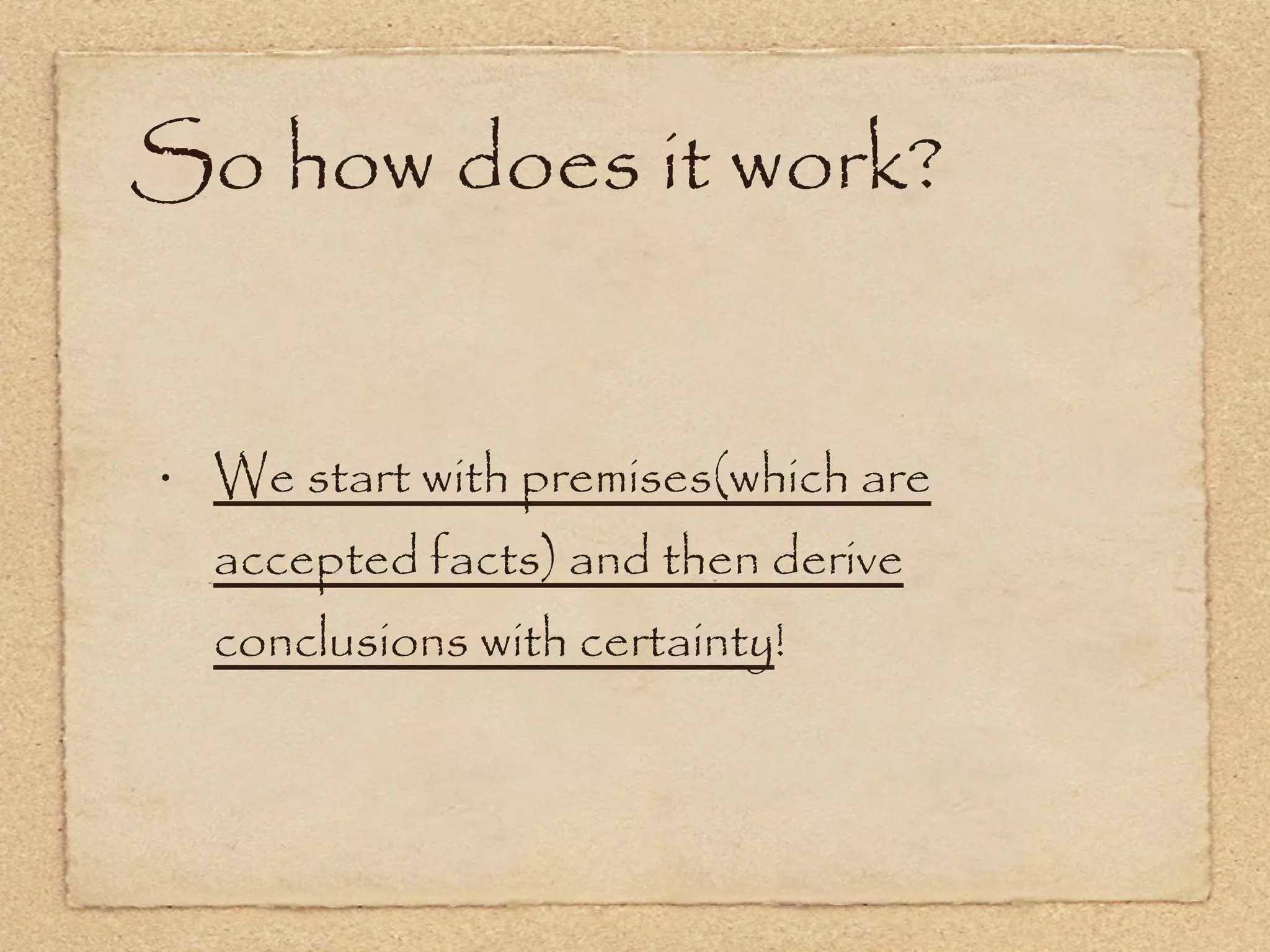 Proof in Mathematics | PPT