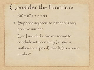 Proof in Mathematics | PPT