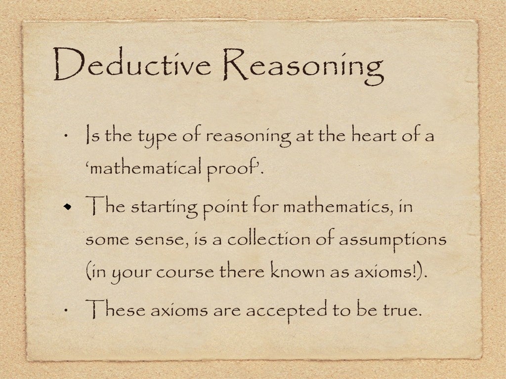 Proof in Mathematics