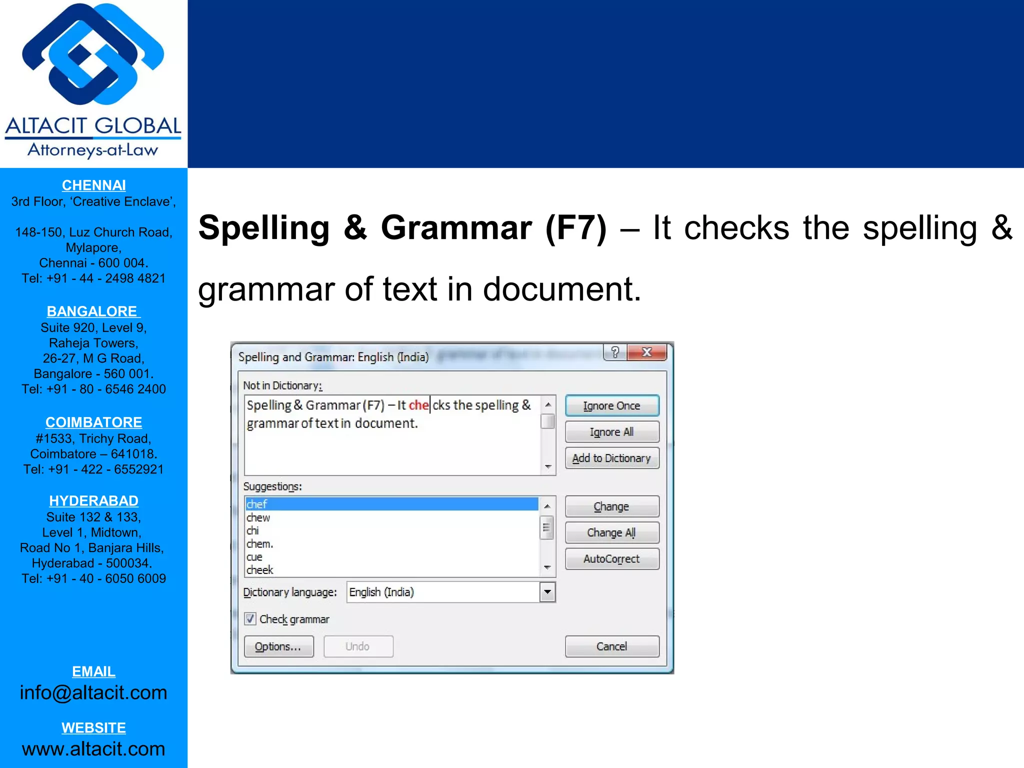 Proofing, comments and protect document in ms word | PPT | Technology ...