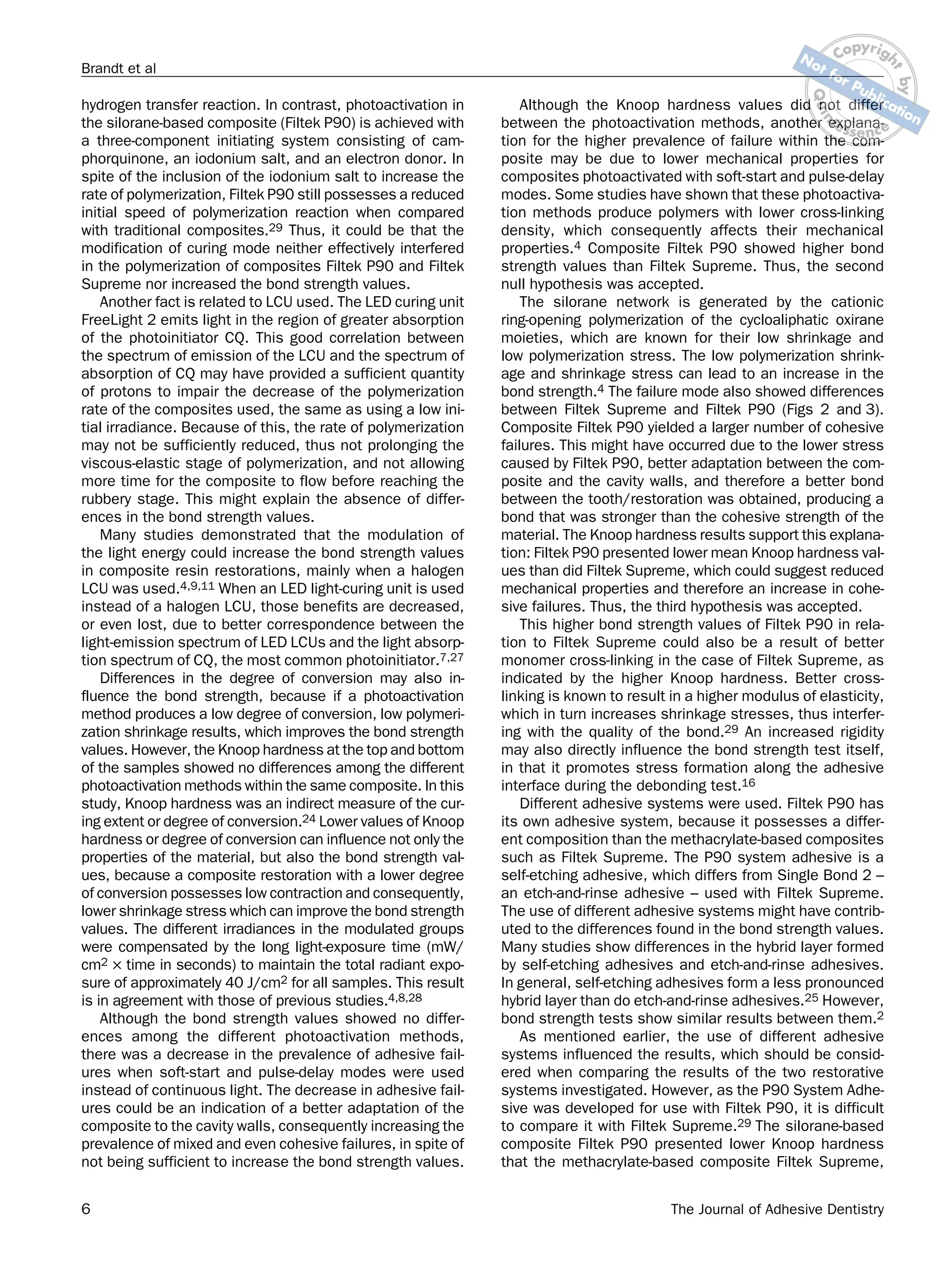 Journal of Adhesive Dentistry | PDF