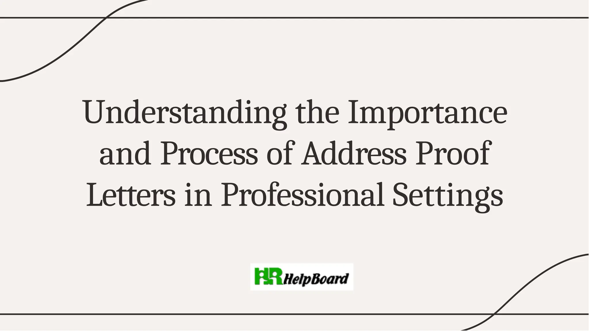 Proof of Address, Proof Letter for Passport | PPT