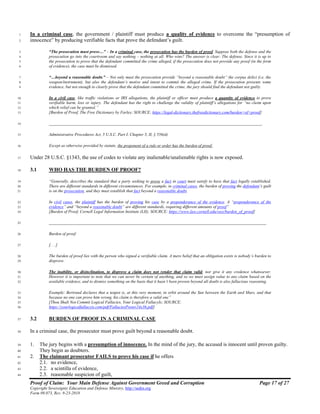 Proof of Claim: Your Main Defense Against Government Greed and ...