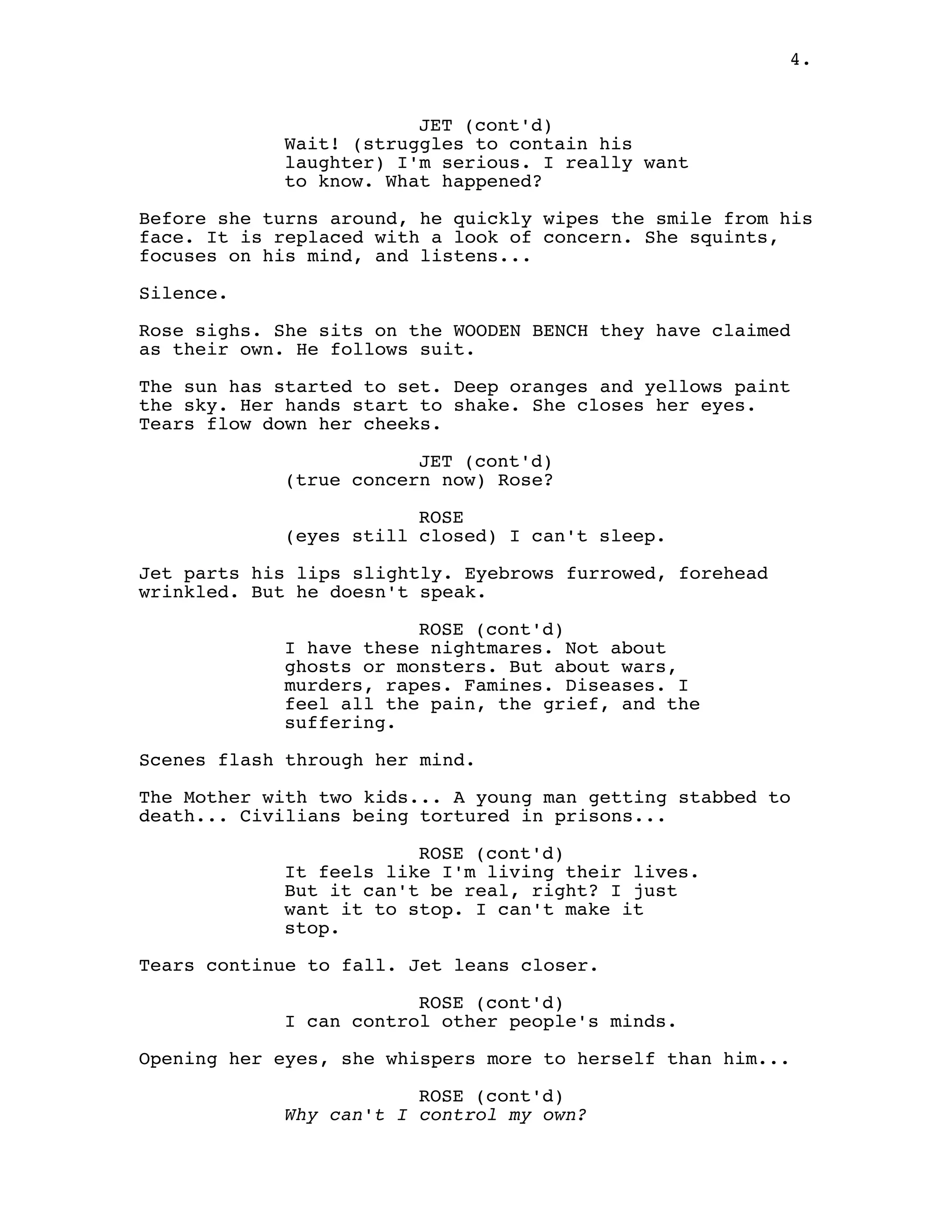 Proof of Concept Script: "Killer Dreams" | PDF