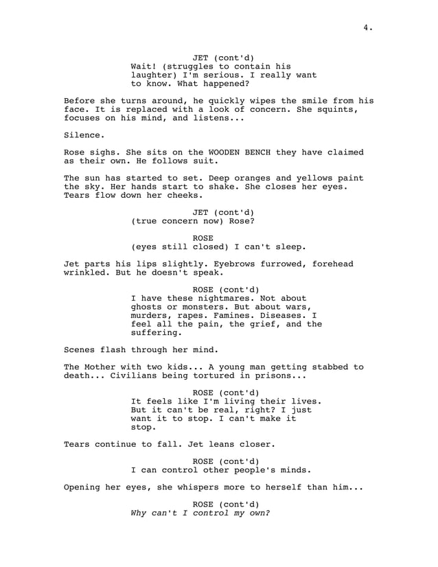 Proof of Concept Script: "Killer Dreams" | PDF