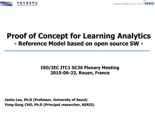 Proof of Concept for Learning Analytics Interoperability | PDF