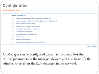 Proof of Concept Guide for ManageEngine OpManager | PPT