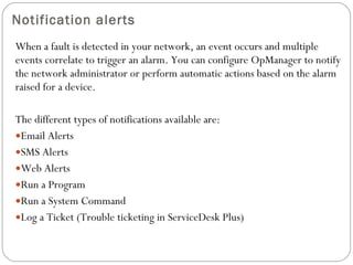 Proof of Concept Guide for ManageEngine OpManager | PPT