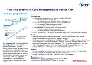 Proof of concepts and use cases with IoT technologies | PPT