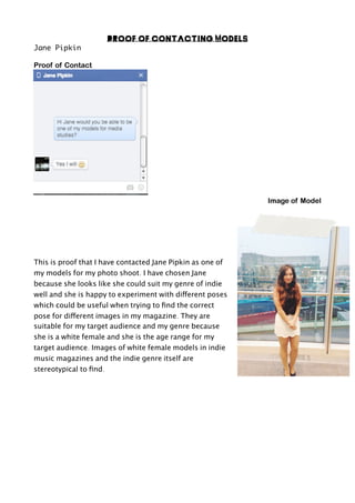 Proof of contacting models | PDF