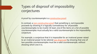 Proof of impossibility | PPT