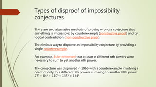 Proof of impossibility | PPT