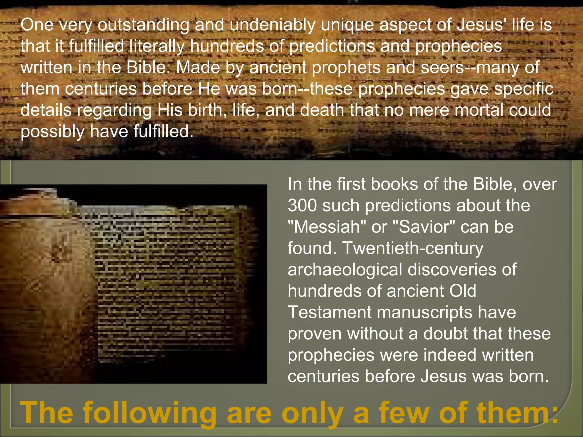 Proof of Jesus | PPS | Christianity | Religion & Spirituality