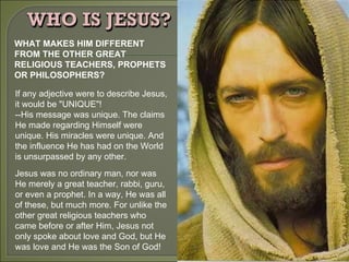 Proof of Jesus | PPS | Christianity | Religion & Spirituality