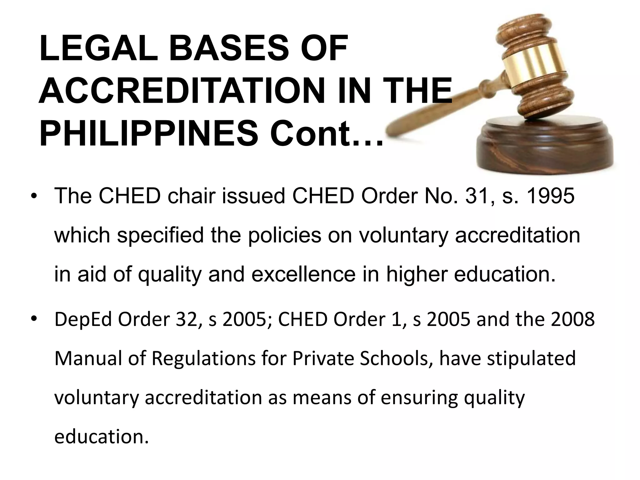 Proof of Quality Assurance Through PACUCOA Accreditation | PPTX