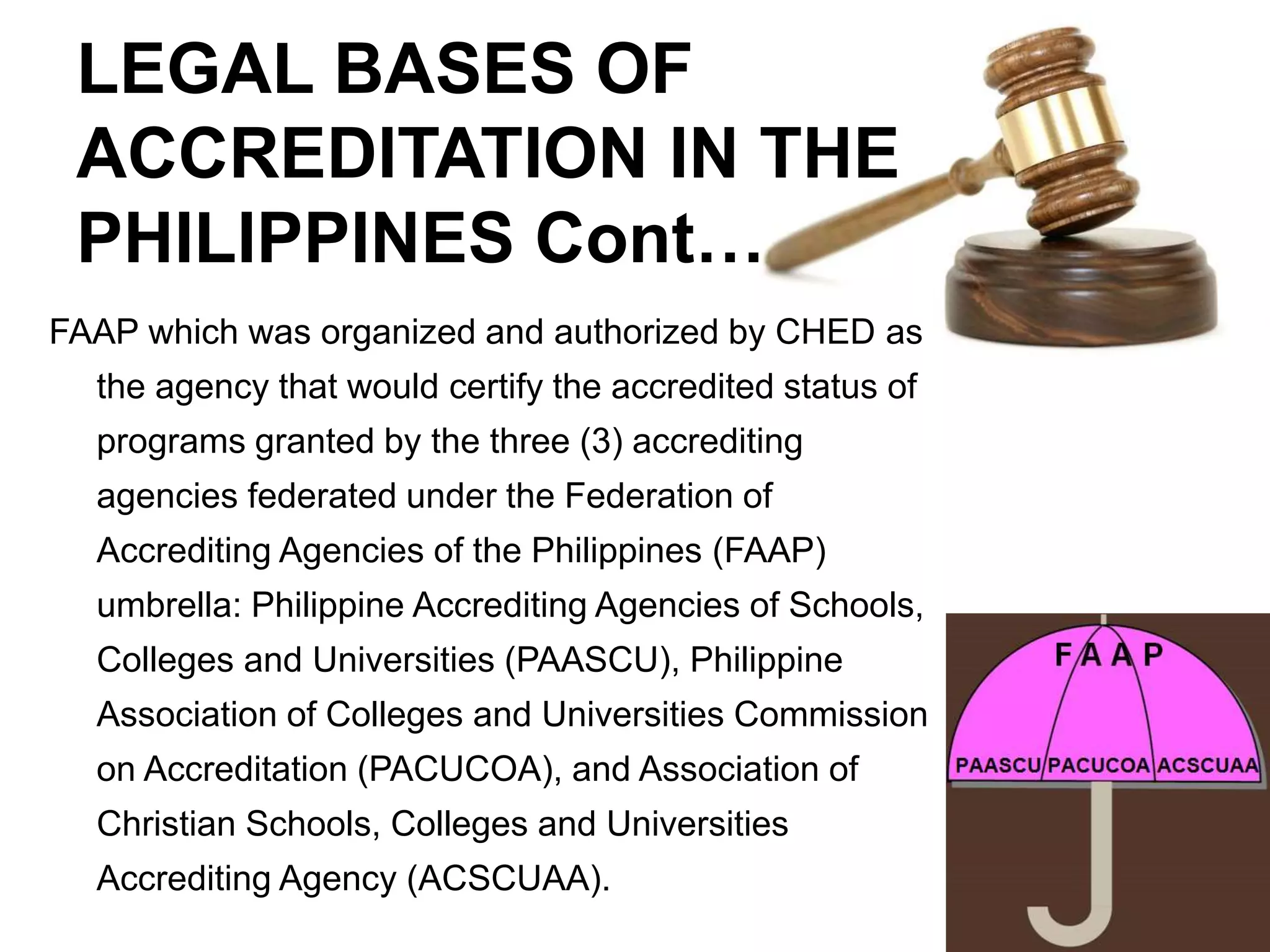 Proof of Quality Assurance Through PACUCOA Accreditation | PPTX
