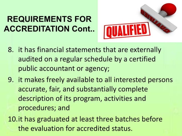 Proof of Quality Assurance Through PACUCOA Accreditation | PPTX