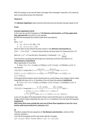 A Proof of the Riemann Hypothesis | PDF