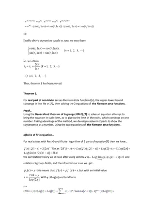 A Proof of the Riemann Hypothesis | PDF
