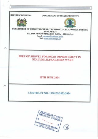 proof of works certificate of completion | PDF