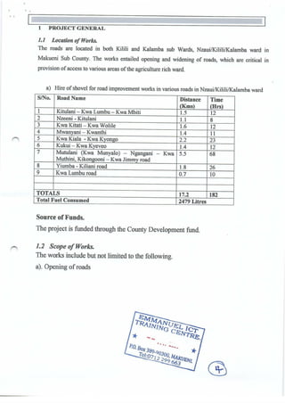 proof of works certificate of completion | PDF