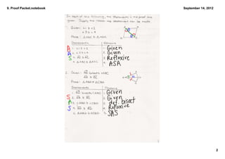 Proof packet examples | PDF