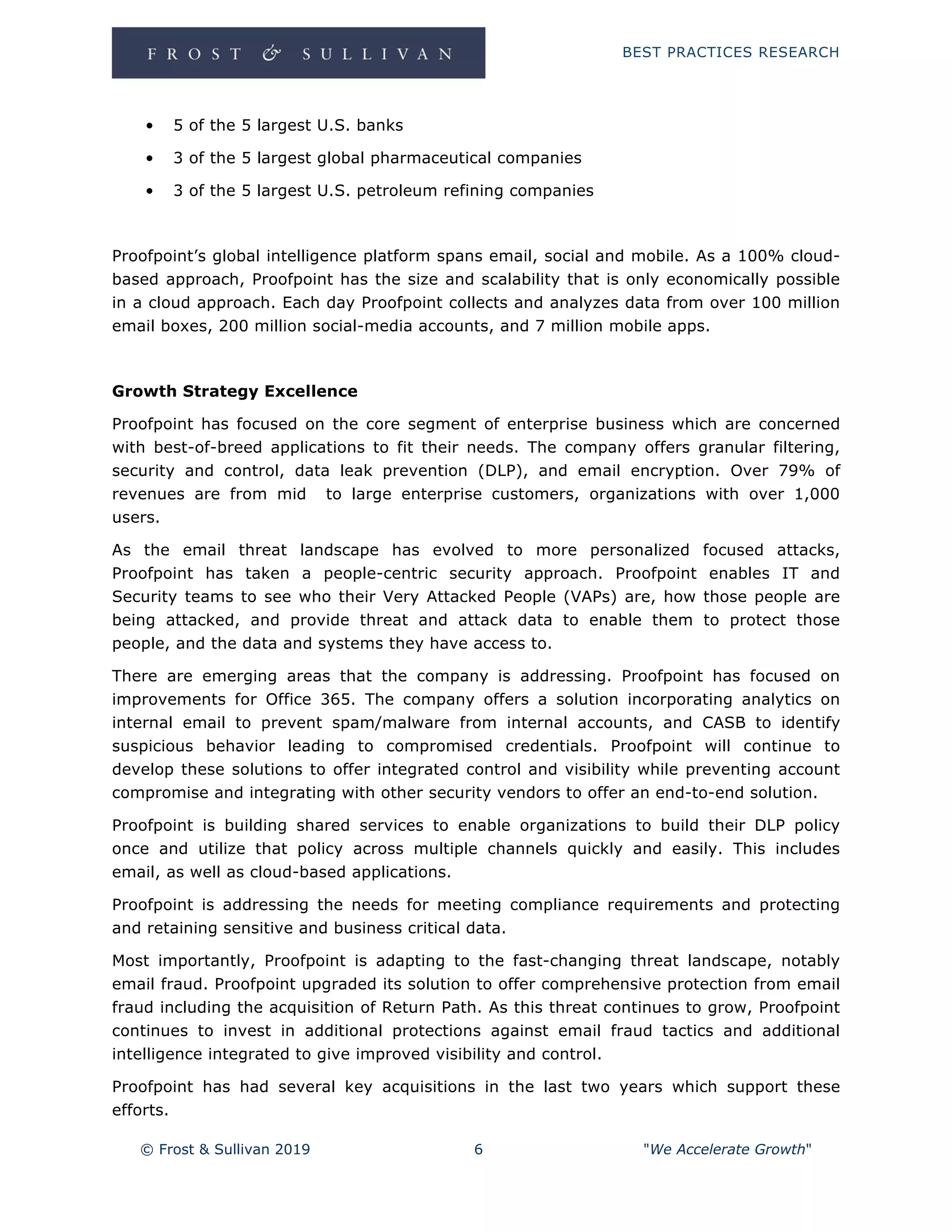 Proofpoint Email Security Award Write Up | PDF