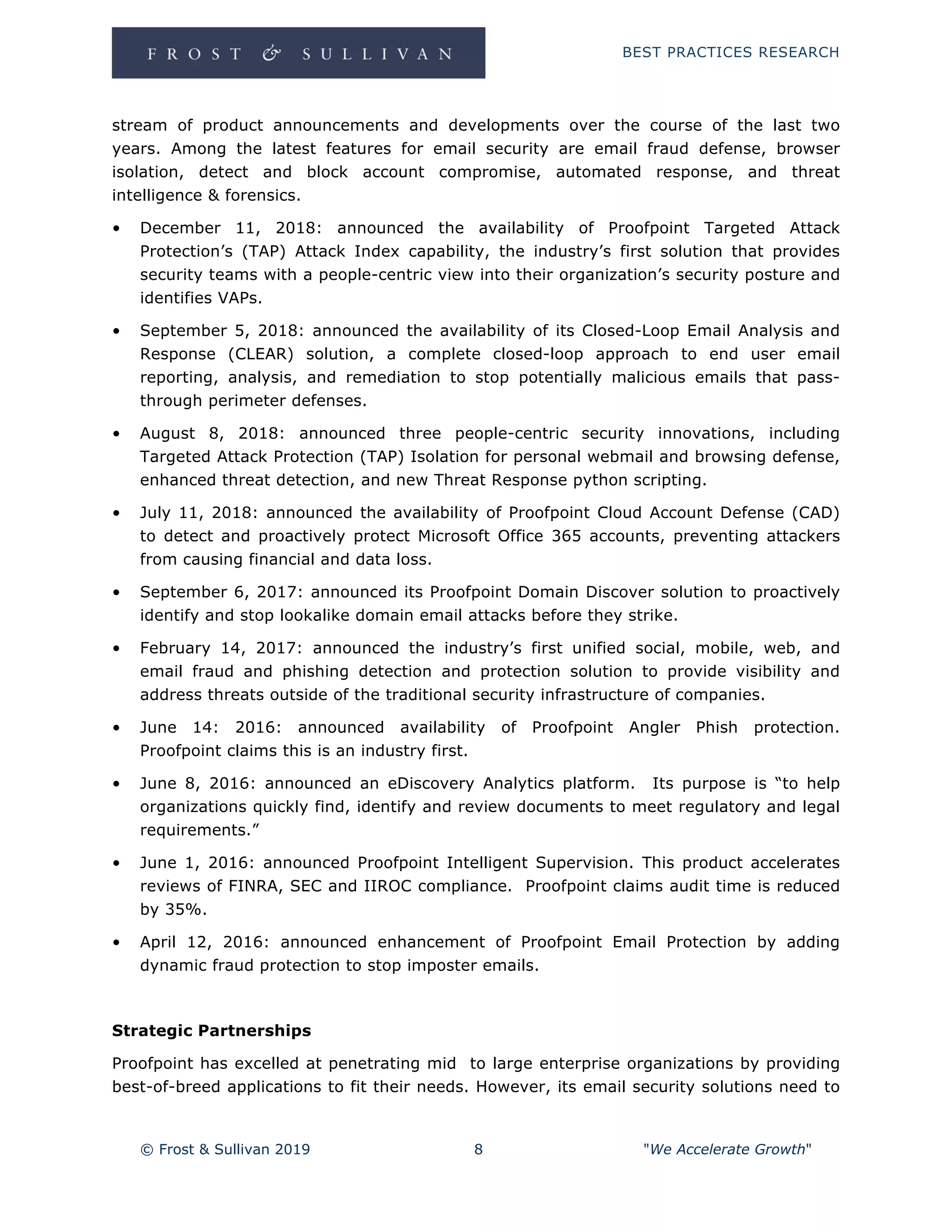 Proofpoint Email Security Award Write Up | PDF